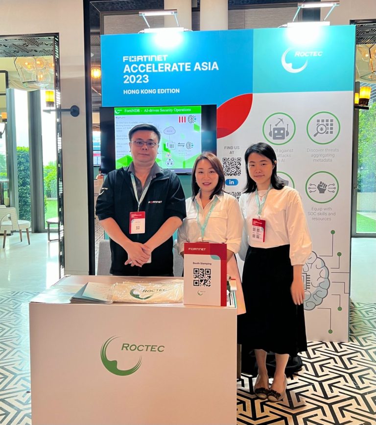 We were at the Fortinet Accelerate Asia 2023 – Roctec
