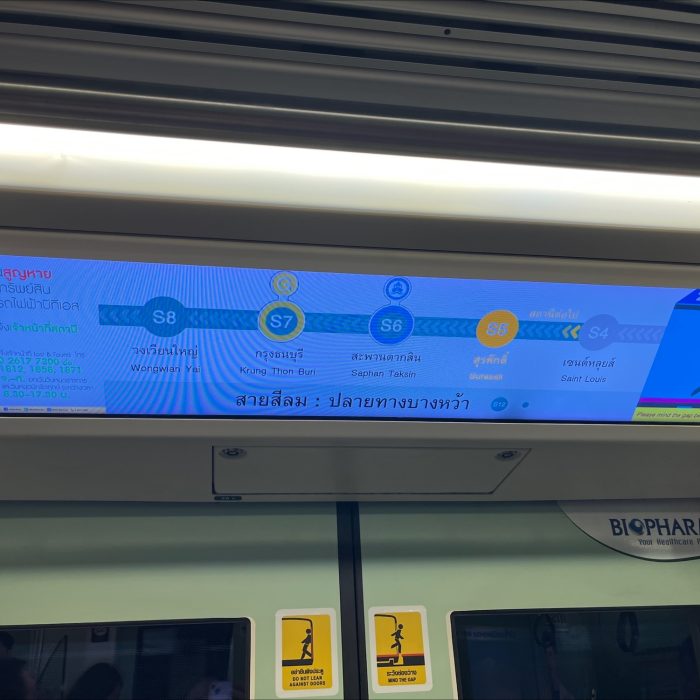 In-Train Dynamic Route Map – Roctec