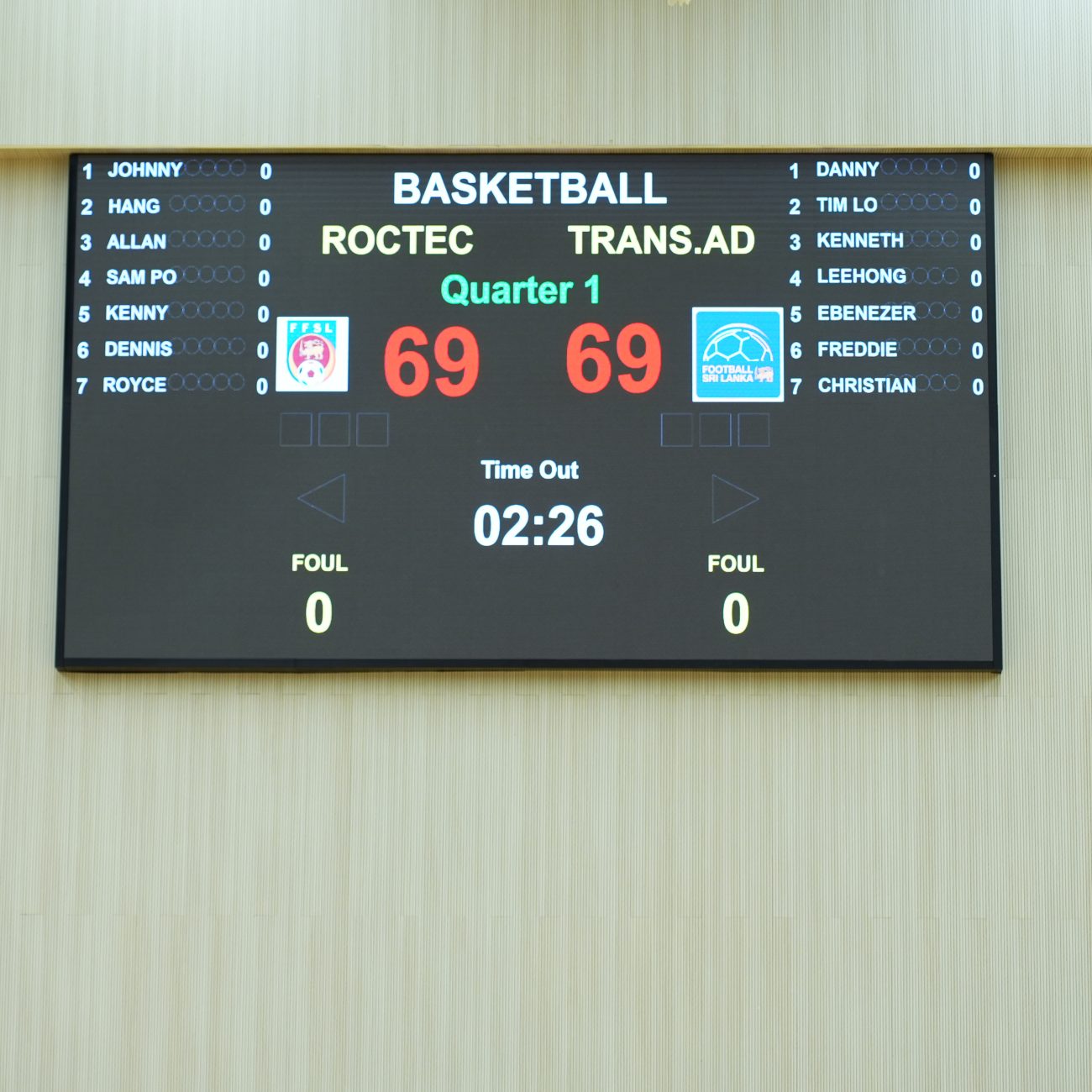 Display Board for sportsground and stadium – Roctec